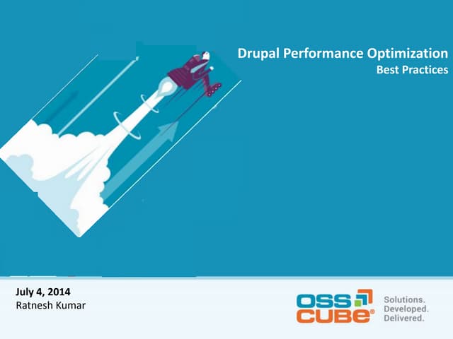 Drupal Performance Optimization Best Practices Pptx Web Development 5364