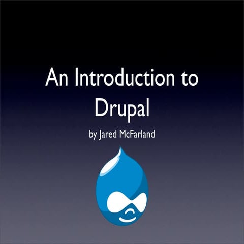 An Introduction to Drupal | PDF