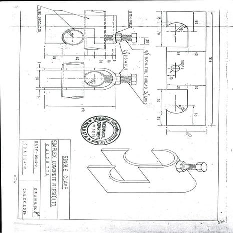 Drw single double clamp | PDF