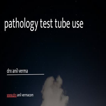 Pathology Blood Test and use | PDF