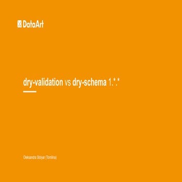 Dry Validation Update Dry Validation Vs Dry Schema 10 Aleksandra Stolyar Ruby Meditation 