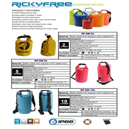 2015 Waterproof Dry Bag catalogue | PDF