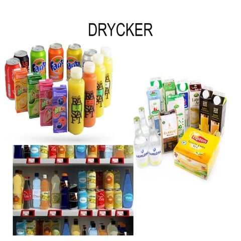 Mat: drycker | ODP