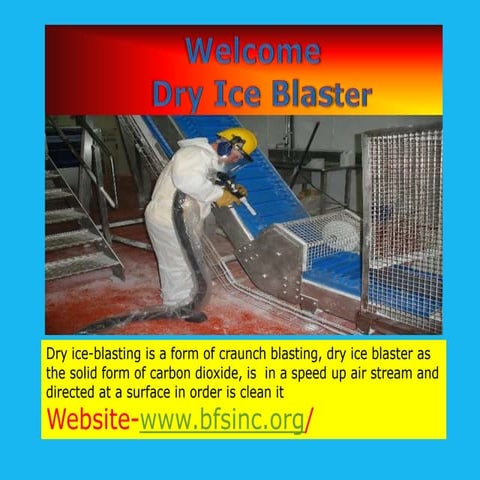 Dry ice blaster | PPTX
