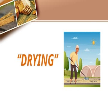 DEHYDRATION IN FOODS AND FOOD PRESERVATION | PPTX