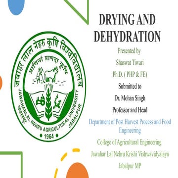 Drying and Dehydration.pptx