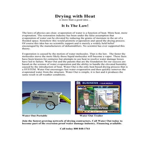 Drying With Heat | PDF