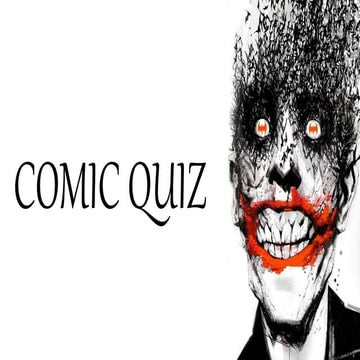 Comic Quiz DRISHTI'17 Round 1 | PPTX
