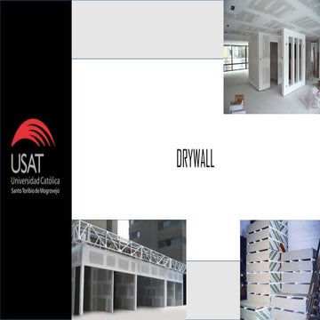 DRYWALL explicado para______ estudiantes | PDF