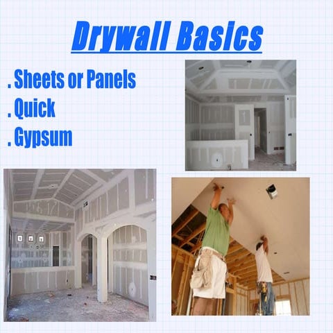 drywall basics | PPT