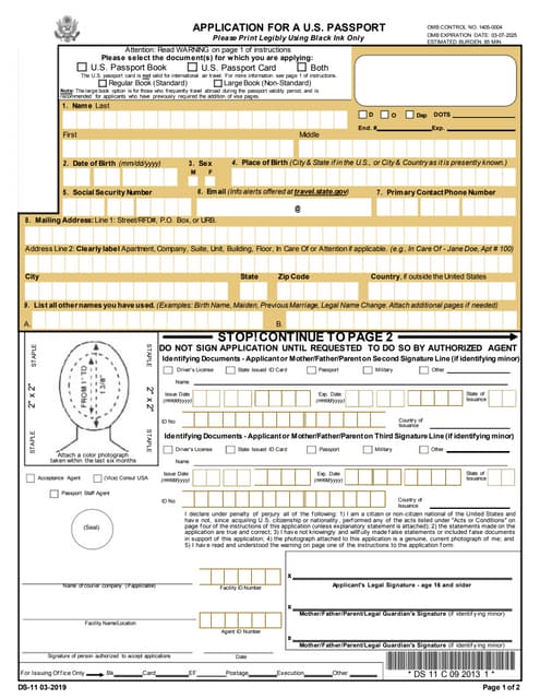 Applicationform instructionbooklet v3.0 | PDF