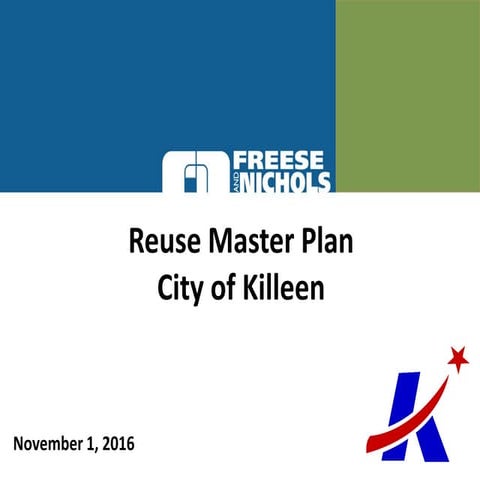 DS-16-161 Water Reuse Master Plan | PPT