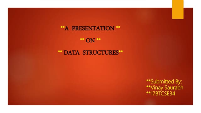 Data Structure Using C Language For Beginners Ppt