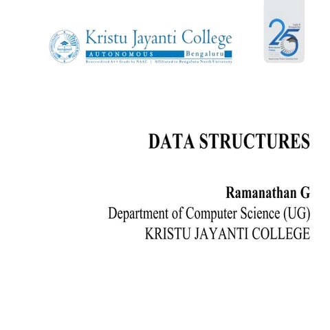 Data Structure Introduction For Beginners Ppt 9190