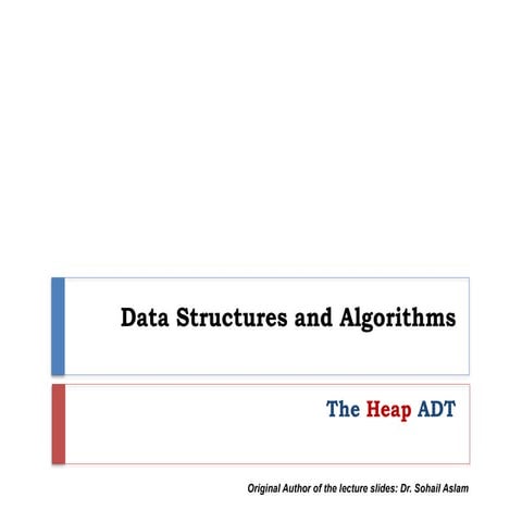 DS - LECT 18 - HEAPs in cpp from basic.pptx