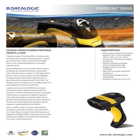 Ds powerscanpd8300 | PDF