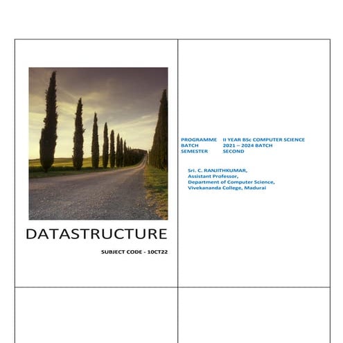 Datastructures Notes Pdf
