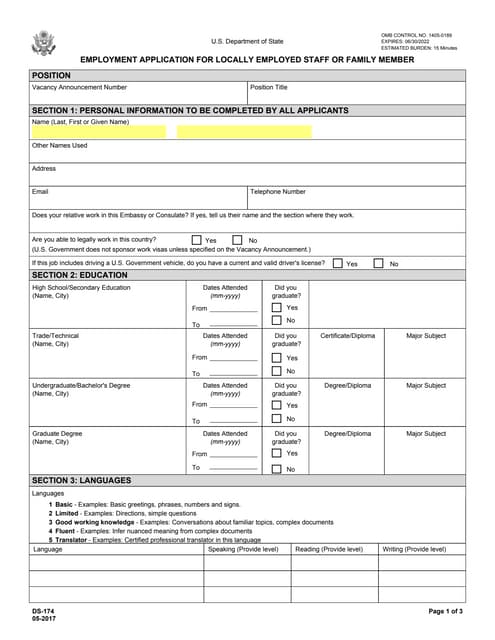 Cs form no. 212 attachment revised guide to filling up the personal ...
