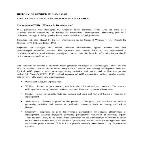 WID WAD & GAD | PPTX