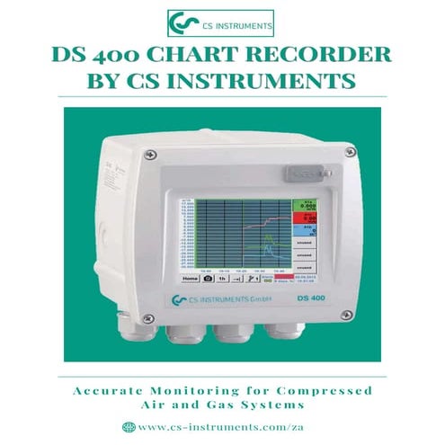 DS 400 Reliable Chart Recorder by CS Instruments | PDF