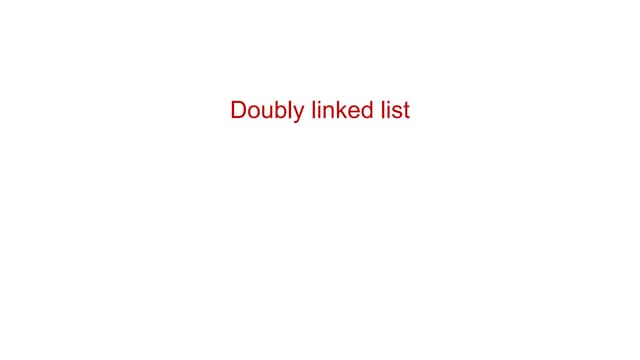 Dsa Module 3 Double Linked List Part 01pptx 5236