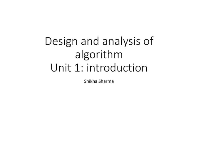 DSA Complexity.pptx What is Complexity Analysis? What is the need for ... DSA Complexity.pptx What is Complexity Analysis? What is the need for ...