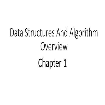 algorithms and data structure for java person | PPT