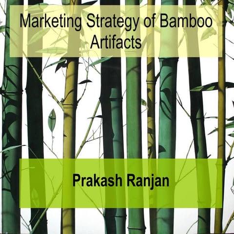 Marketing Strategy of Bamboo Crafts | PPT