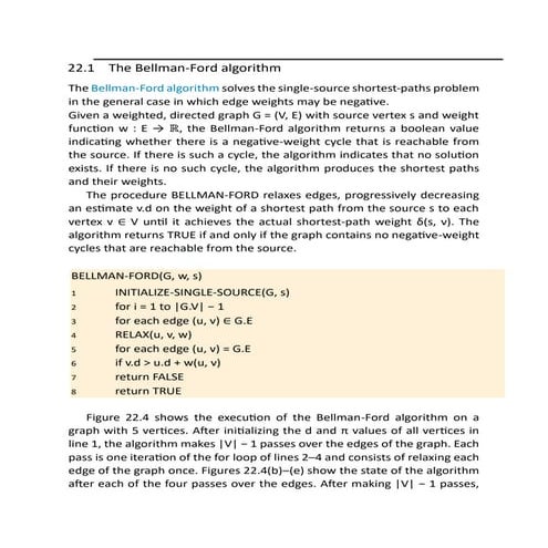 Bellman Ford Algorithm And Shortest Source Path Algorithm Pdf