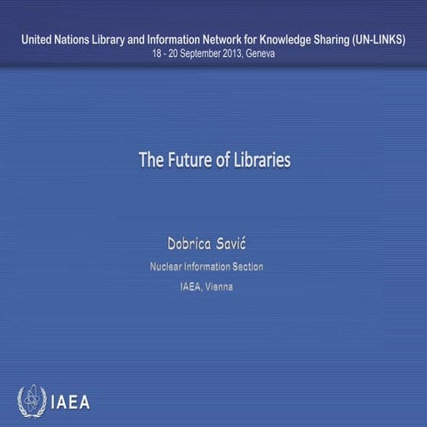 Future of Libraries | PPTX