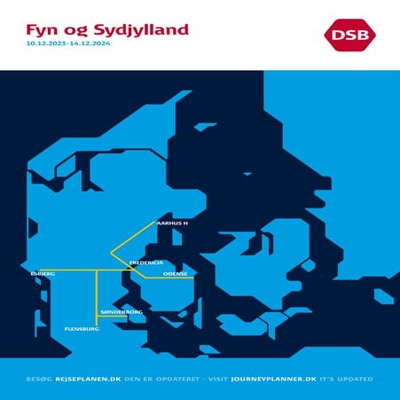 Fyn og Sydjylland | 10 December 2023 - 14 December 2024 | Køreplan ...