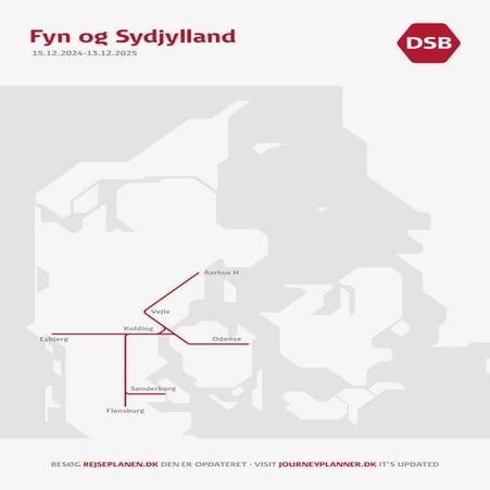 Fyn og Sydjylland | 15.12.2024-13.12.2025 | DSB | PDF