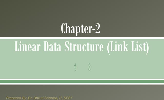 Circular linked list | PPT