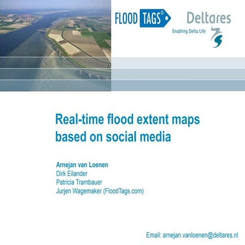 DSD-INT 2016 Real-time flood extent maps based on social media - Van ...
