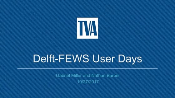 DSD-INT 2017 River Basin Simulation Model RIBASIM Developments - Van ...