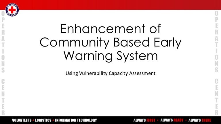 DSD-INT 2019 Enhancement of Community Based Early Warning System - La…