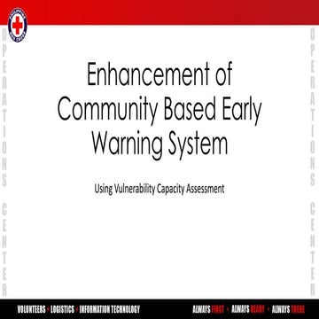 DSD-INT 2019 Enhancement of Community Based Early Warning System ...