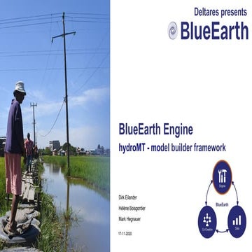 DSD-INT 2020 BlueEarth Engine - hydroMT - model builder framework | PPT