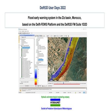 DSD-INT 2022 Flood early warning system in the Ziz basin, Morocco - Souadi | PDF | Weather | Science