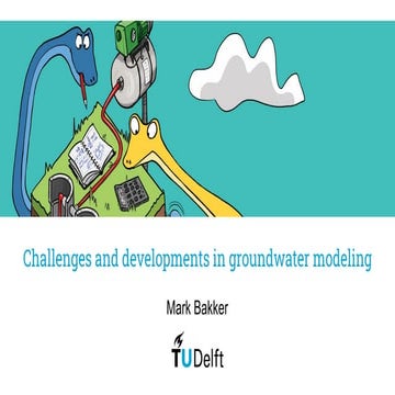 DSD-INT 2023 Challenges and developments in groundwater modeling - Bakker | PDF