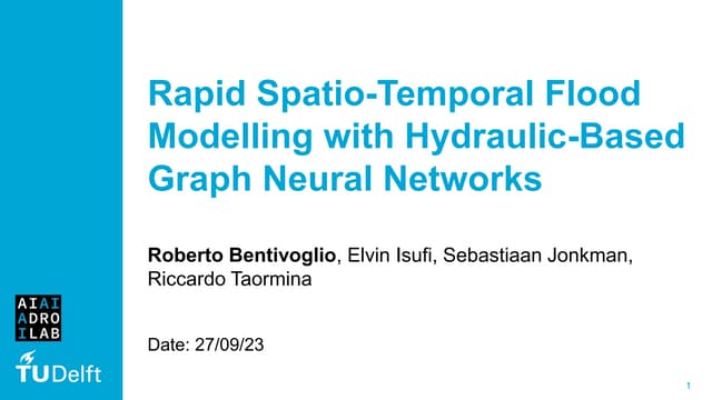DSD-INT 2023 Rapid Spatio-Temporal Flood Modelling with Hydraulic-Based ... DSD-INT 2023 Rapid Spatio-Temporal Flood Modelling with Hydraulic-Based ...