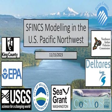DSD-INT 2023 SFINCS Modelling in the U.S. Pacific Northwest - Parker | PDF