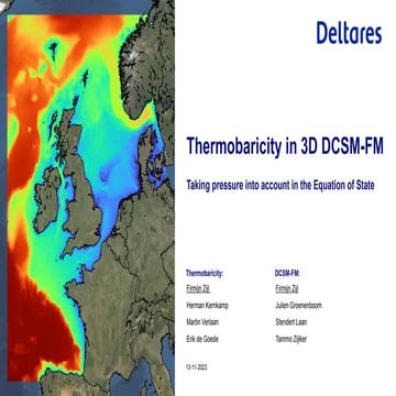 DSD-INT 2023 Thermobaricity in 3D DCSM-FM - taking pressure into ...