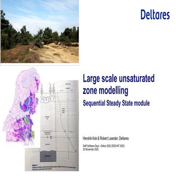 DSD-INT 2025 Large scale unsaturated zone modelling - Sequential Steady ...