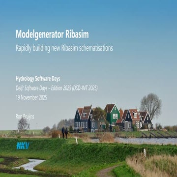 DSD-INT 2025 Model generator - Rapidly Building New Ribasim ...