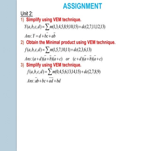 Analysis And Design Of Combinational Logic Ppt