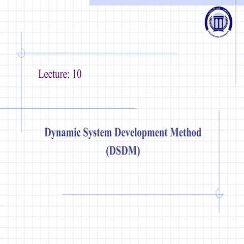 Dynamic System Development | PPT