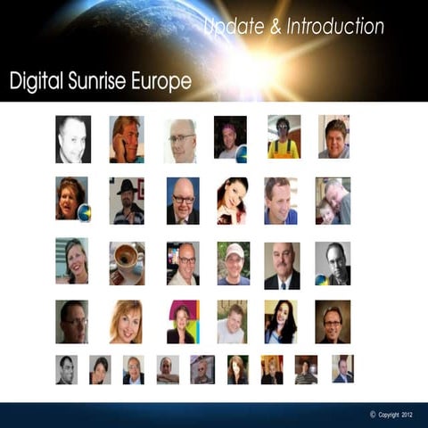 Digital Sunrise Introduction | PPTX | Small and Medium-sized Business | Business