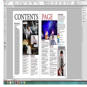 contents draft | PPTX