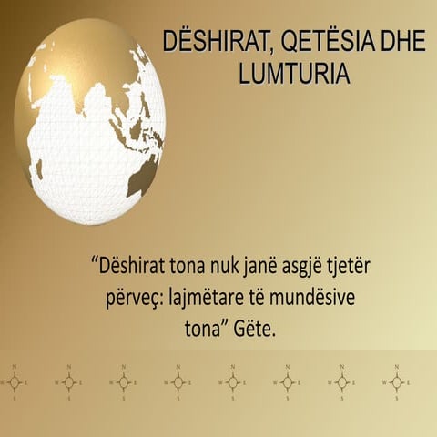 DëShirat, QetëSia Dhe Lumturia | PPT